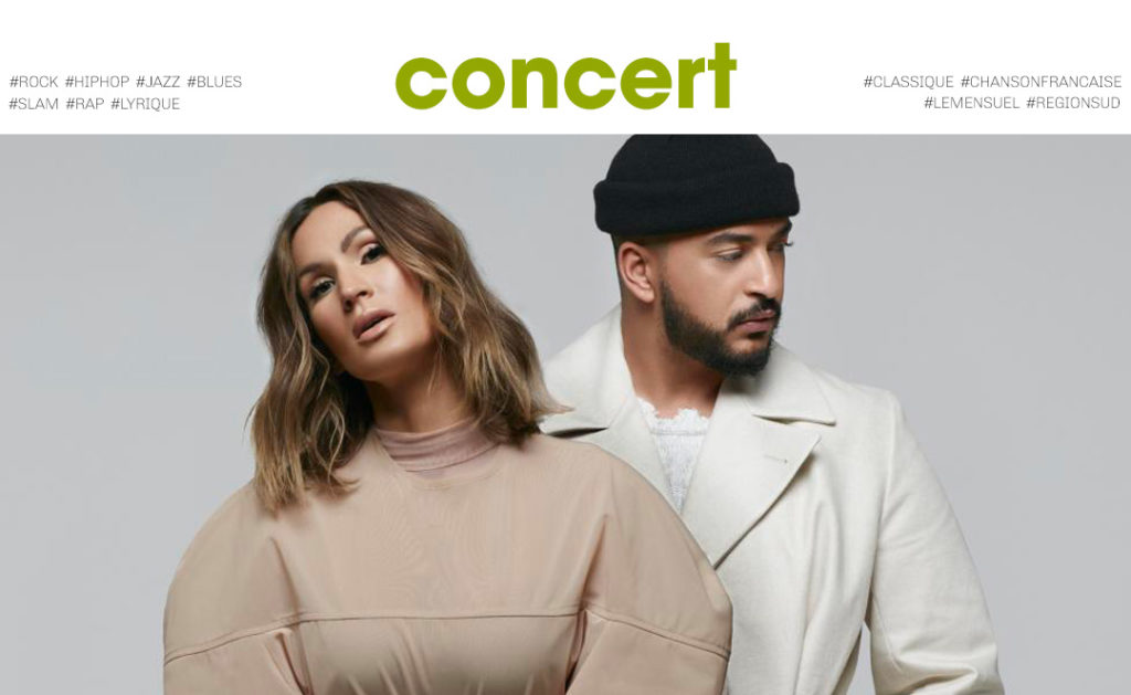 Vitaa & Slimane, comme les deux doigts de la main, en concert Palais ...