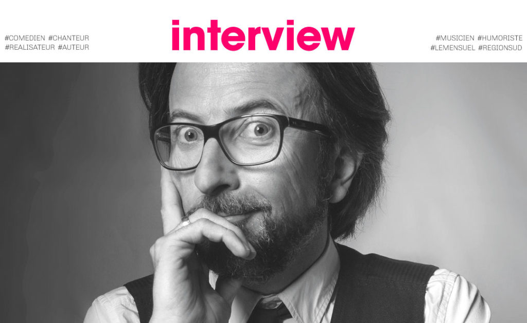 Alex Jaffray en interview pour l'expo "Monaco on stage"