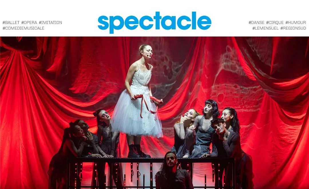 "Les souliers rouges" à Mandelieu pour Les Nuits de Robinson