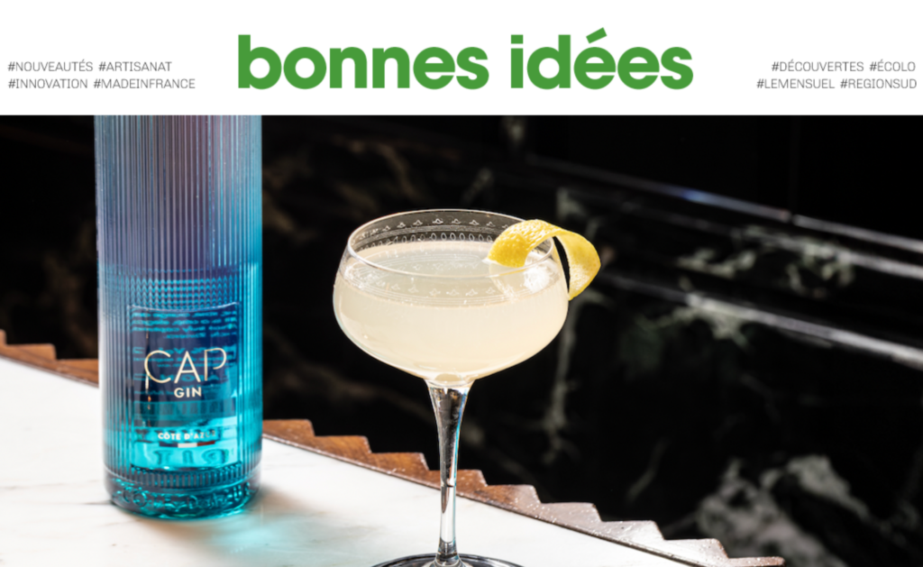 Cap Gin : L’esprit French Riviera mis en bouteille