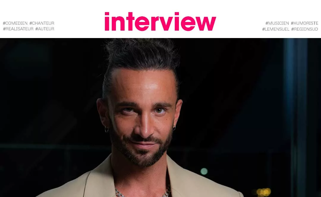 Benjamin Bocconi en interview pour "Les 10 Commandements"